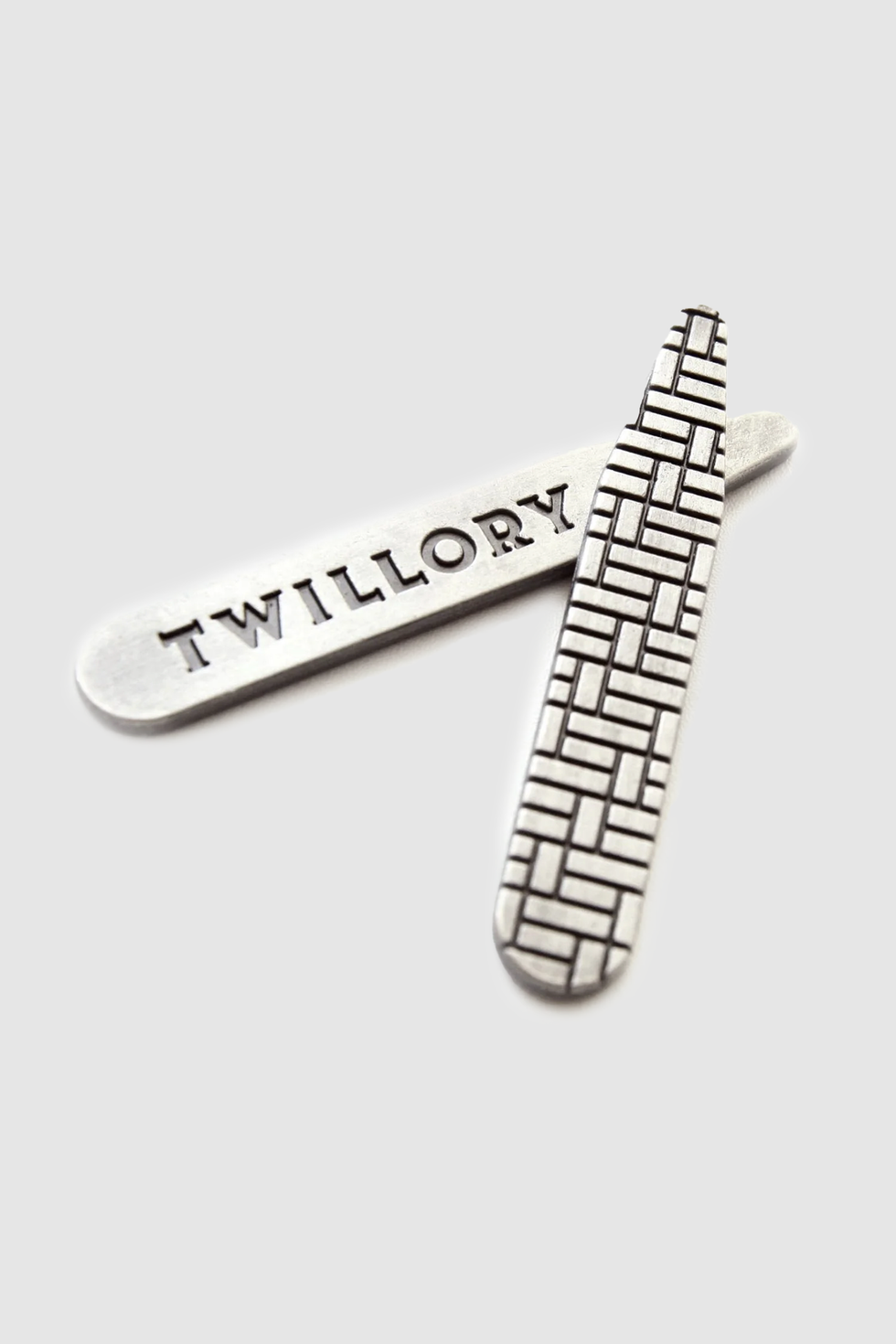 Leader Non-Iron Stripe // Micro Blue – Twillory