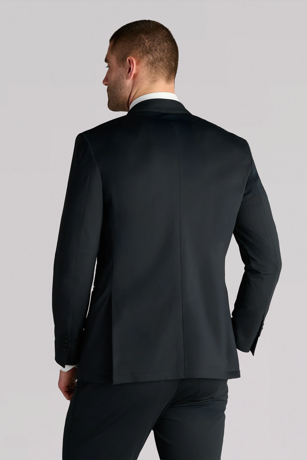 Men's Performance Black Blazer (4-Way Stretch/Wrinkle Free Sport Coat ...