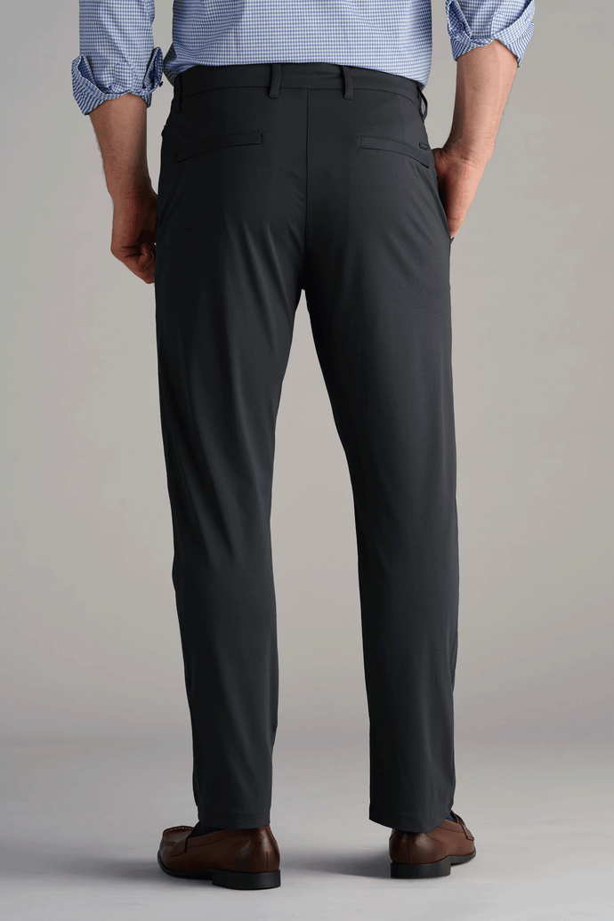 Men's Performance Charcoal Dress Pants (Tailored & Trim Slacks) – Twillory