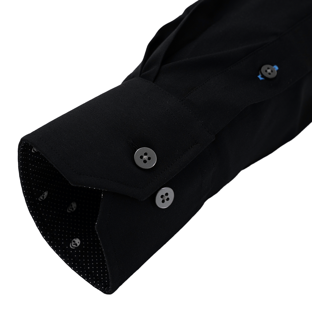 Men's Black Dress Shirt: Performance Stretch | Twillory®