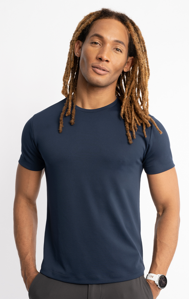 Men's Performance Tee: Athleisure Moisture Wicking Shirt – Twillory