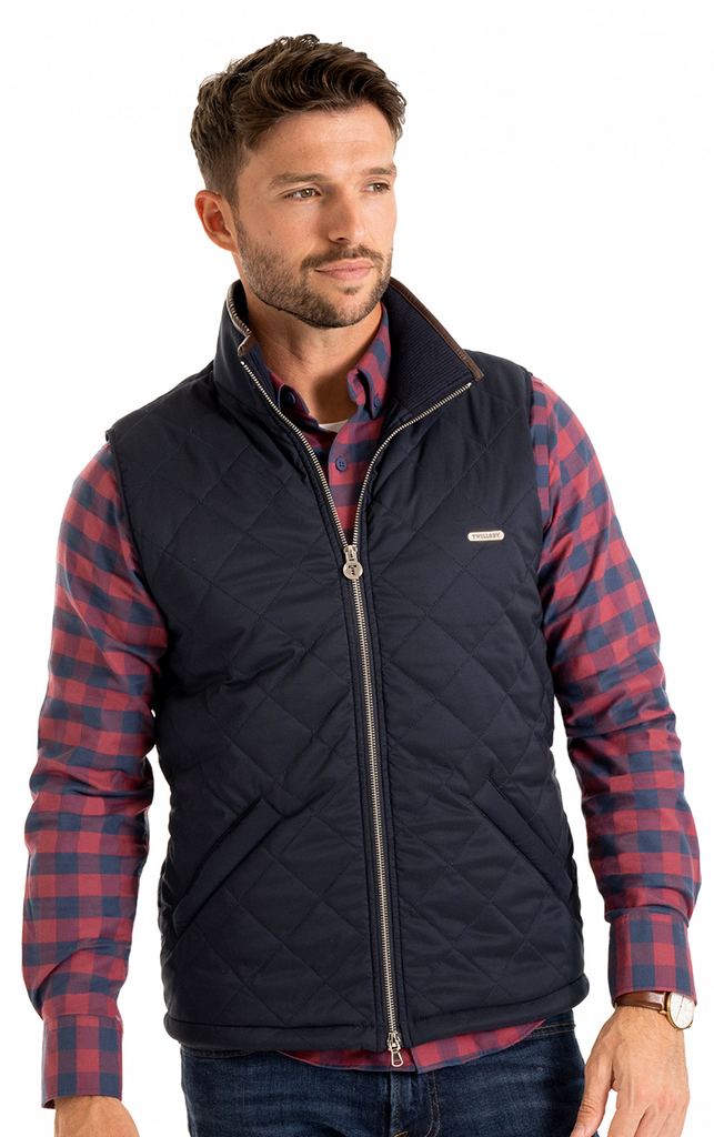 Men's Performance Quilted Vest | Twillory®